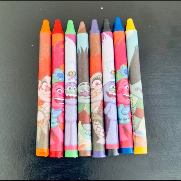 Dreamworks | Toys | Trolls World Tour Crayons | Poshmark